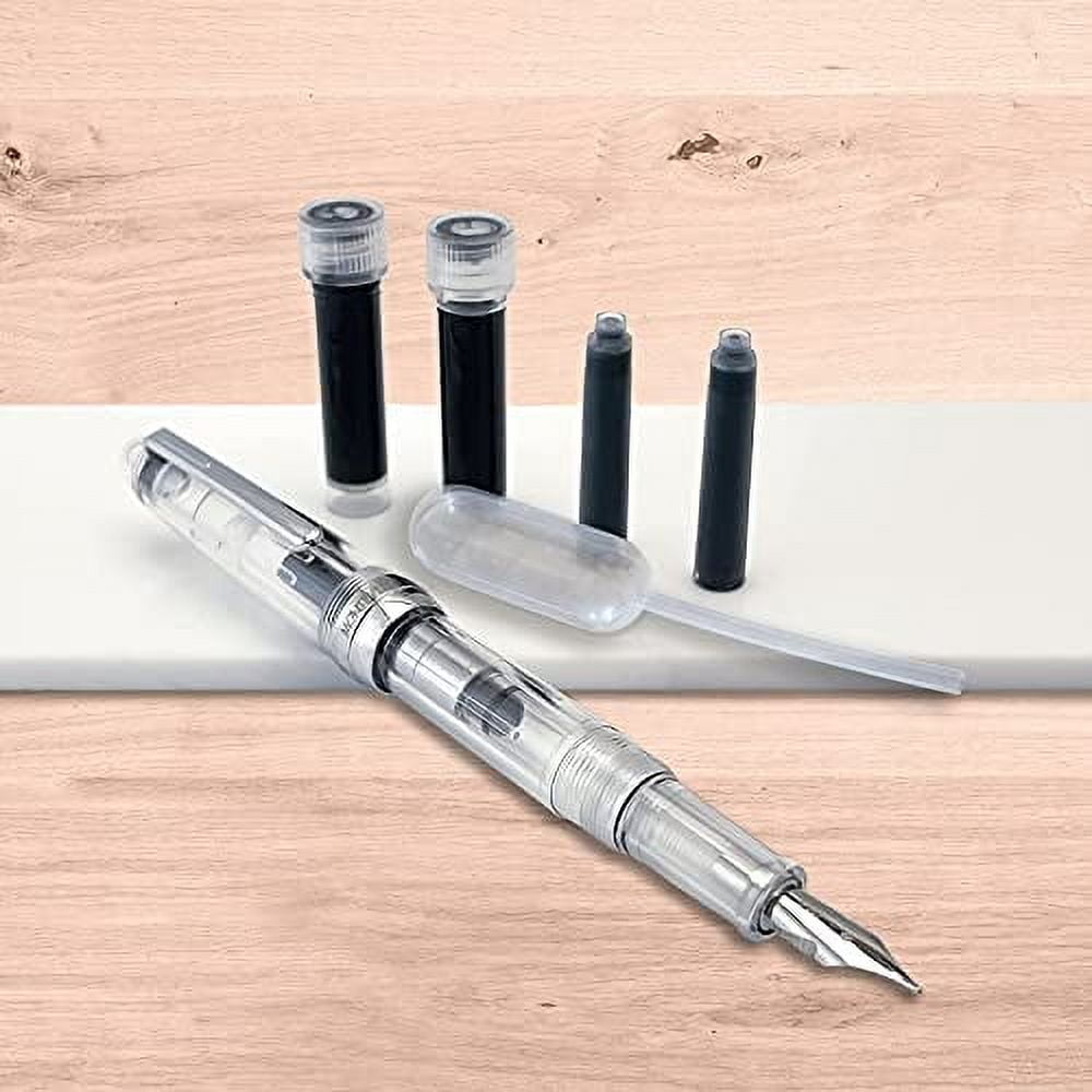 Monteverde Monza ID Crystal Clear Fountain Pen - Walmart.com