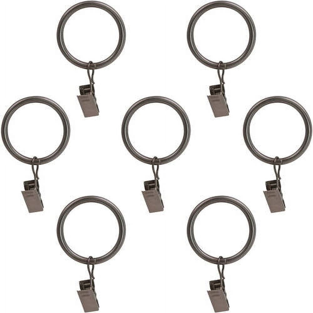 Montevilla Core 5/8" Clip Rings, Set of 7 - Walmart.com