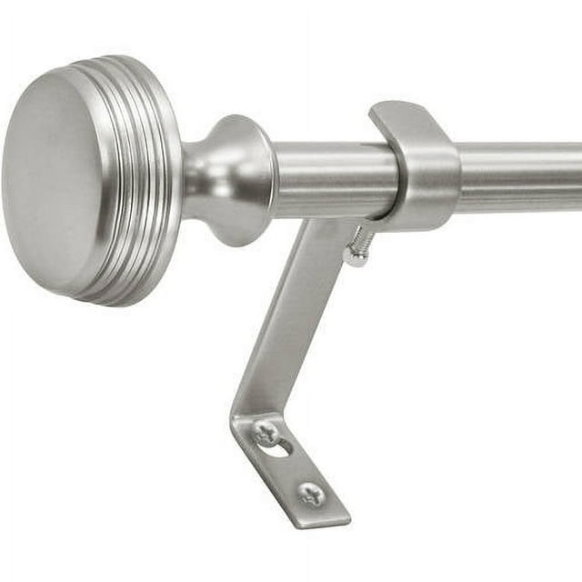 Montevilla Core Knob 5/8" Curtain Rod Set - Walmart.com