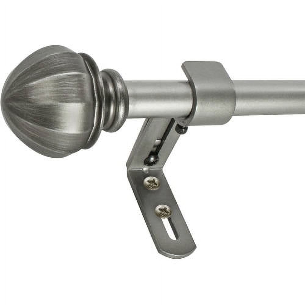 Montevilla Facets 5/8 Telescoping Curtain Rod Set - Walmart.com