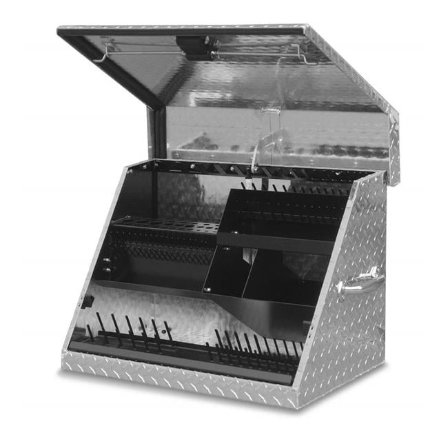 Montezuma 30" x 15" Triangle Toolbox (aluminum, brite) - Walmart.com