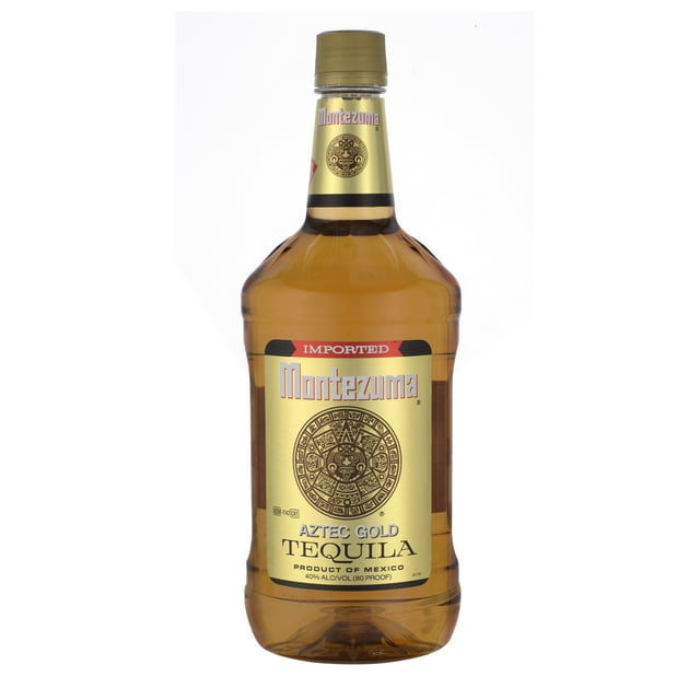 Montezuma Aztec Gold Tequila, 1.75l 80 Proof - Walmart.com