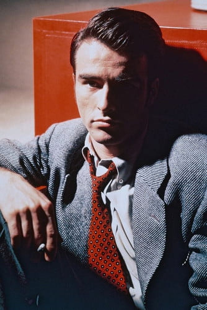 Montgomery Clift Enigmatic Color 24X36 Poster - Walmart.com