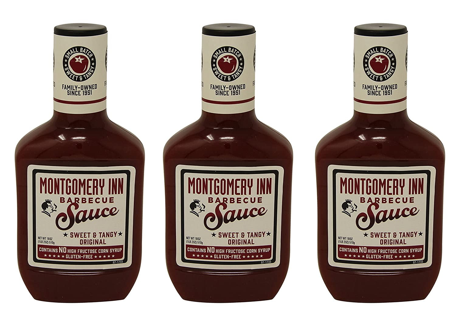 Montgomery Inn Barbecue Sauce, Original, 18oz, Pack of 3 - Walmart.com