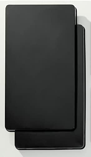 Montgomery Ward Premium Black Rectangle Burner Covers, Set of 2 for Gas ...