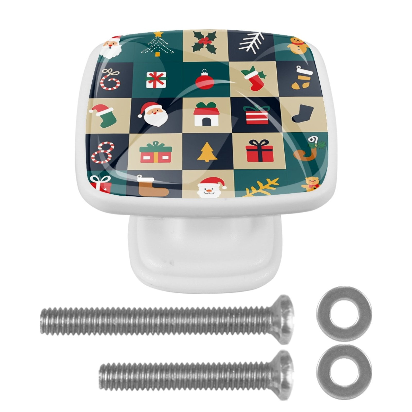 Month Calendar Christmas Cabinets Door and Drawers Knobs Pulls ...