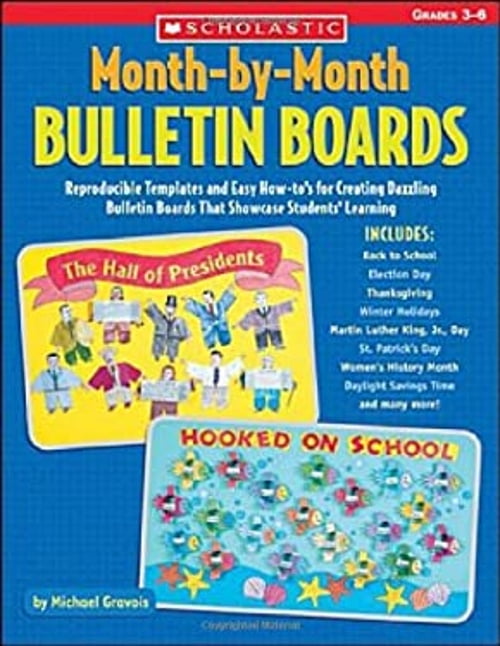 Pre-Owned Month-by-Month Bulletin Boards by Gravois, Michael - Walmart.com