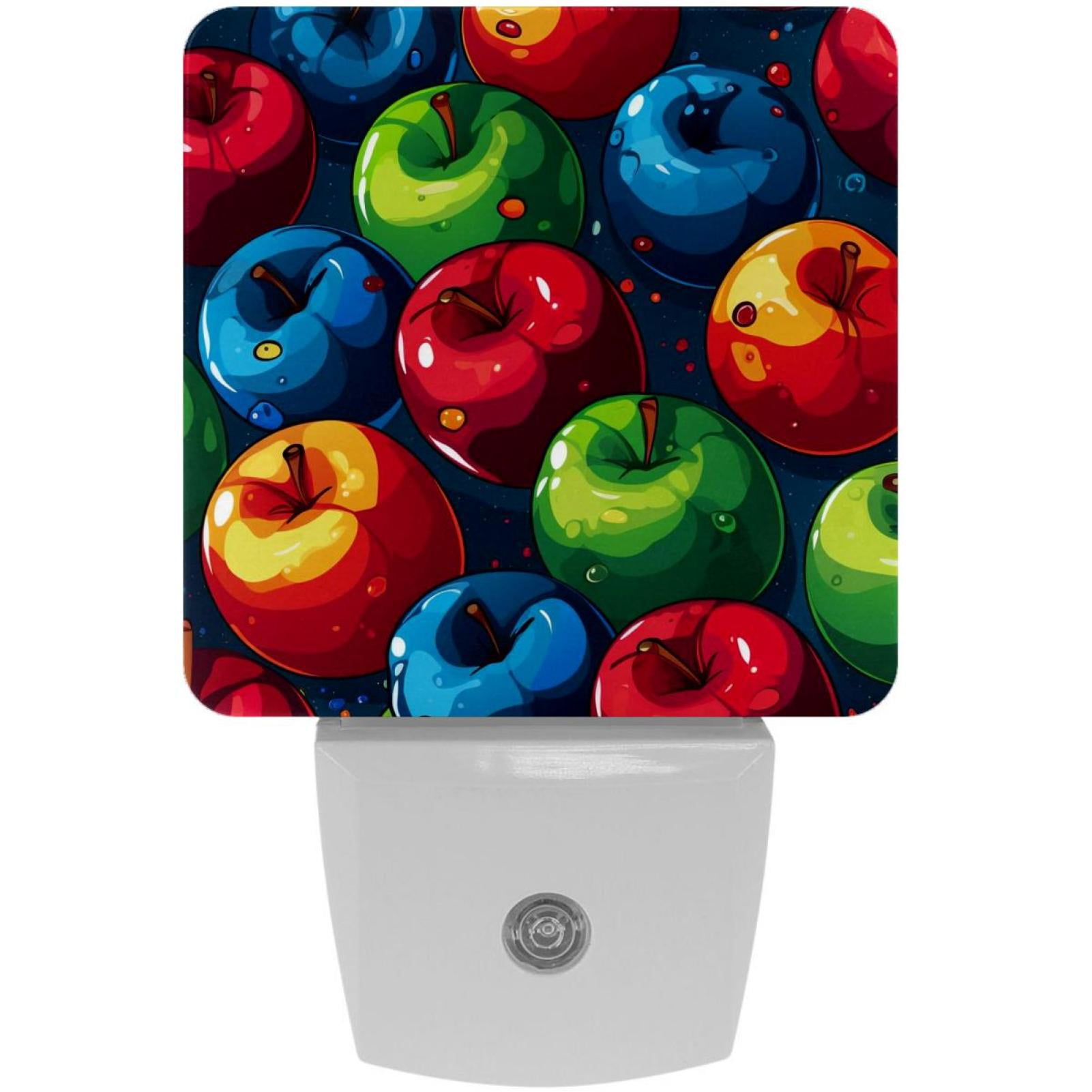 Monther's Day Fruit Set of 2 Monther's Day Small LED Night Lights Room ...