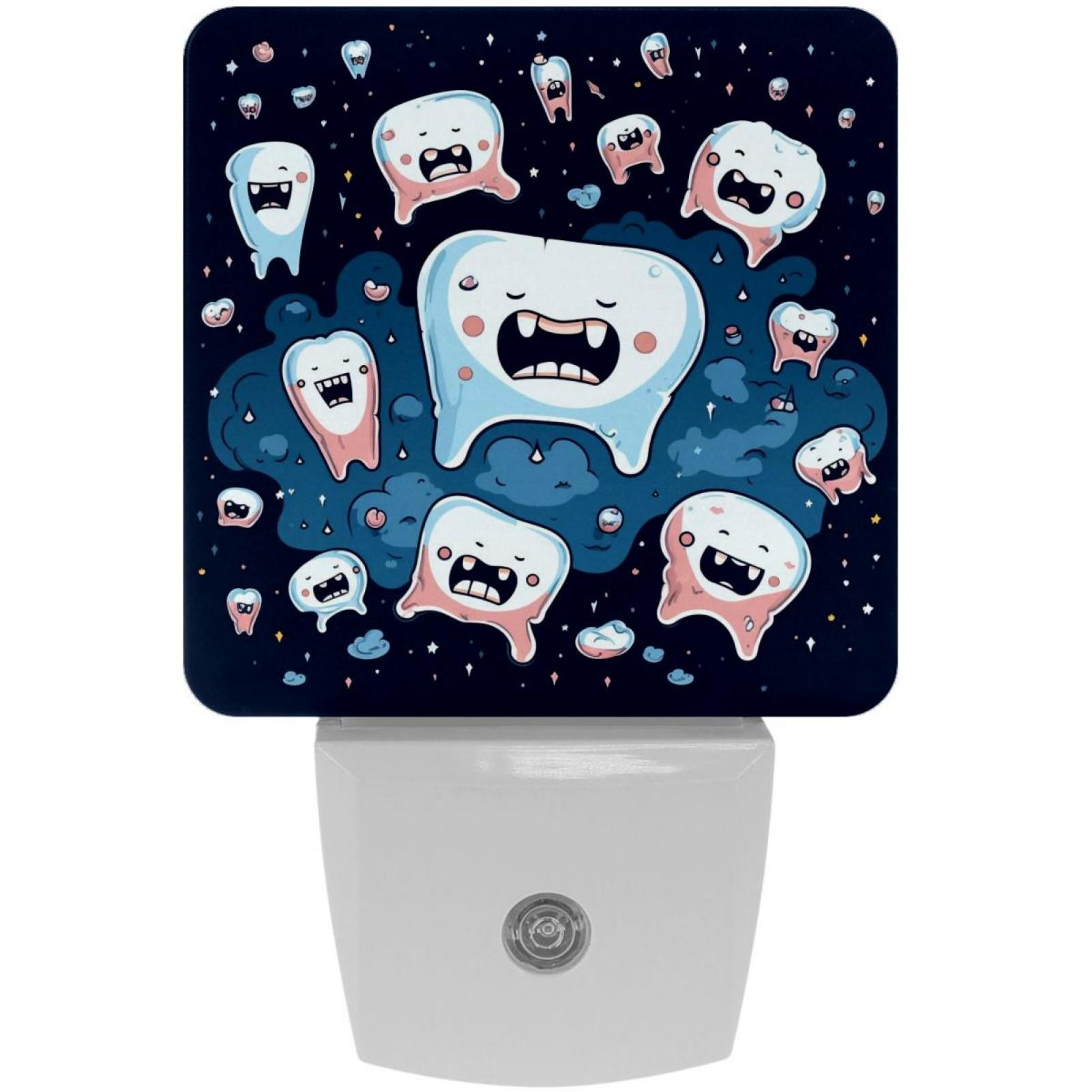 Monther's Day Small teeth Set of 2 Monther's Day Small LED Wall Night ...