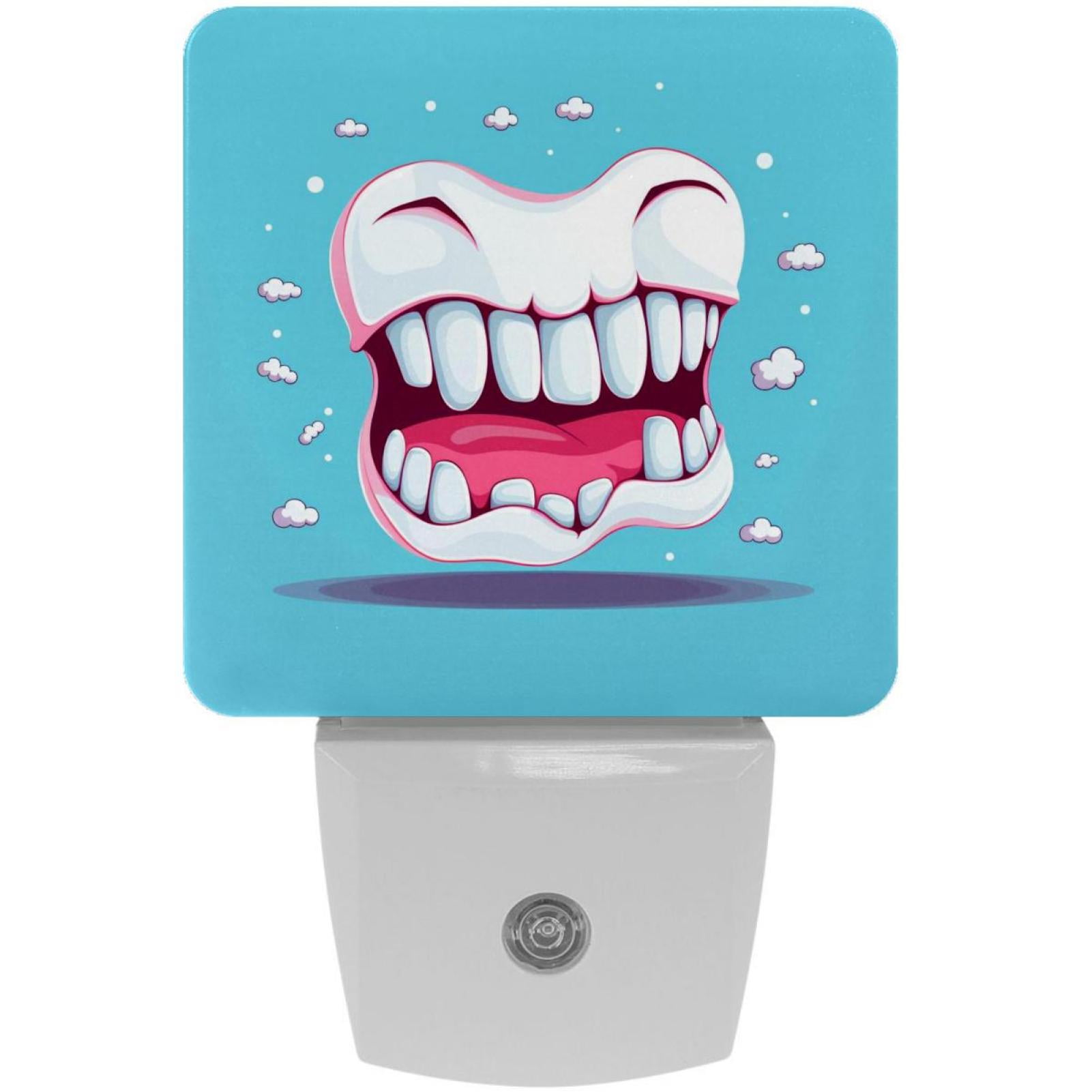 Monther's Day Small teeth Set of 2 Wall Night Lights Monther's Day ...