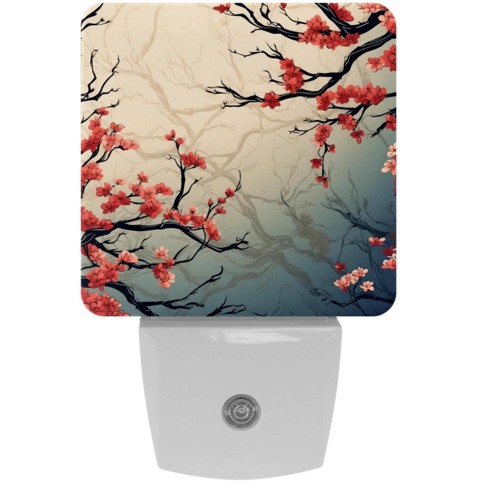 Monther's Day Tree Set of 2 Monther's Day Small Night Lights, LED Room ...