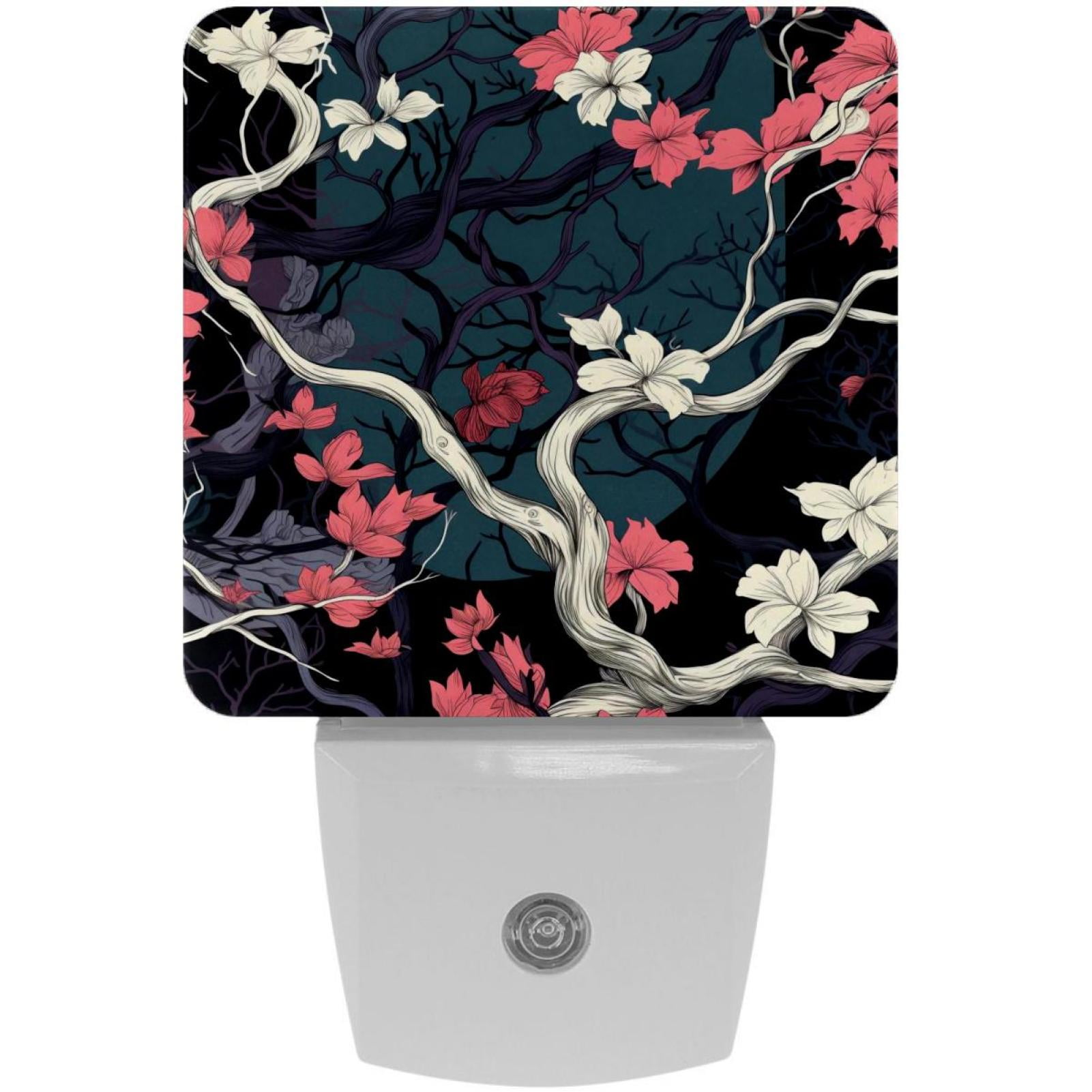 Monther's Day Tree Set of 2 Monther's Day Small LED Wall Night Lights ...