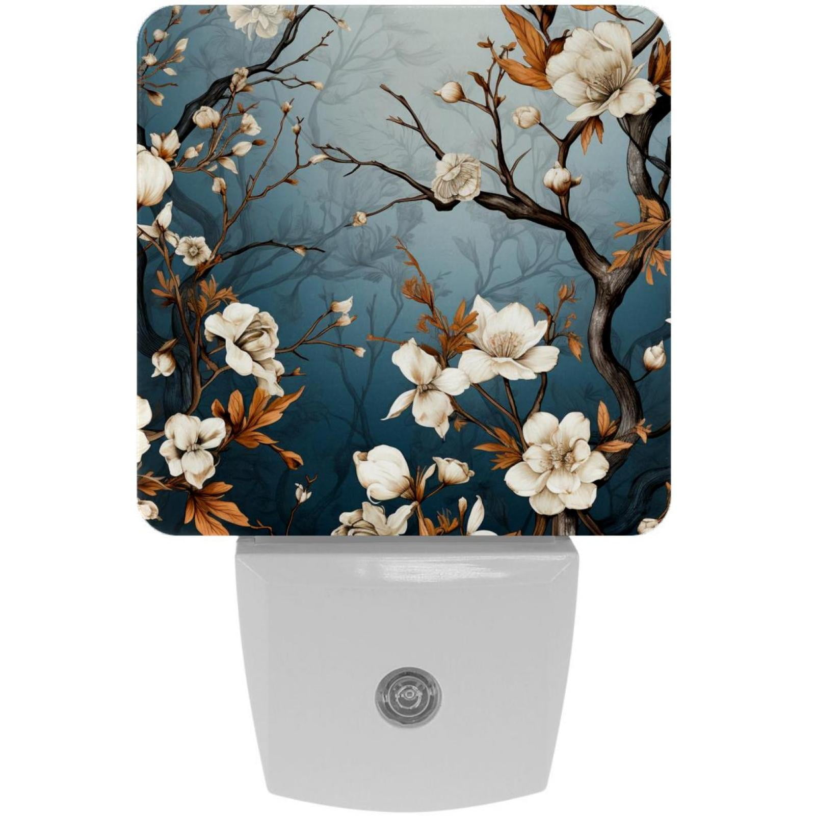 Monther's Day Tree Set of 2 Square Wall Night Lights LED - Monther's ...