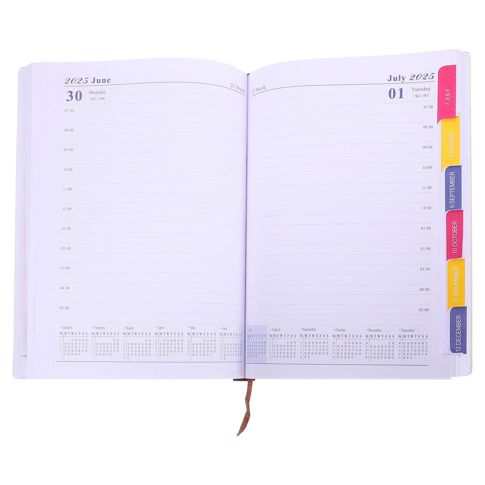 Monthly Academic Organizer Book Planner Aesthetic Daily Planner Cute ...