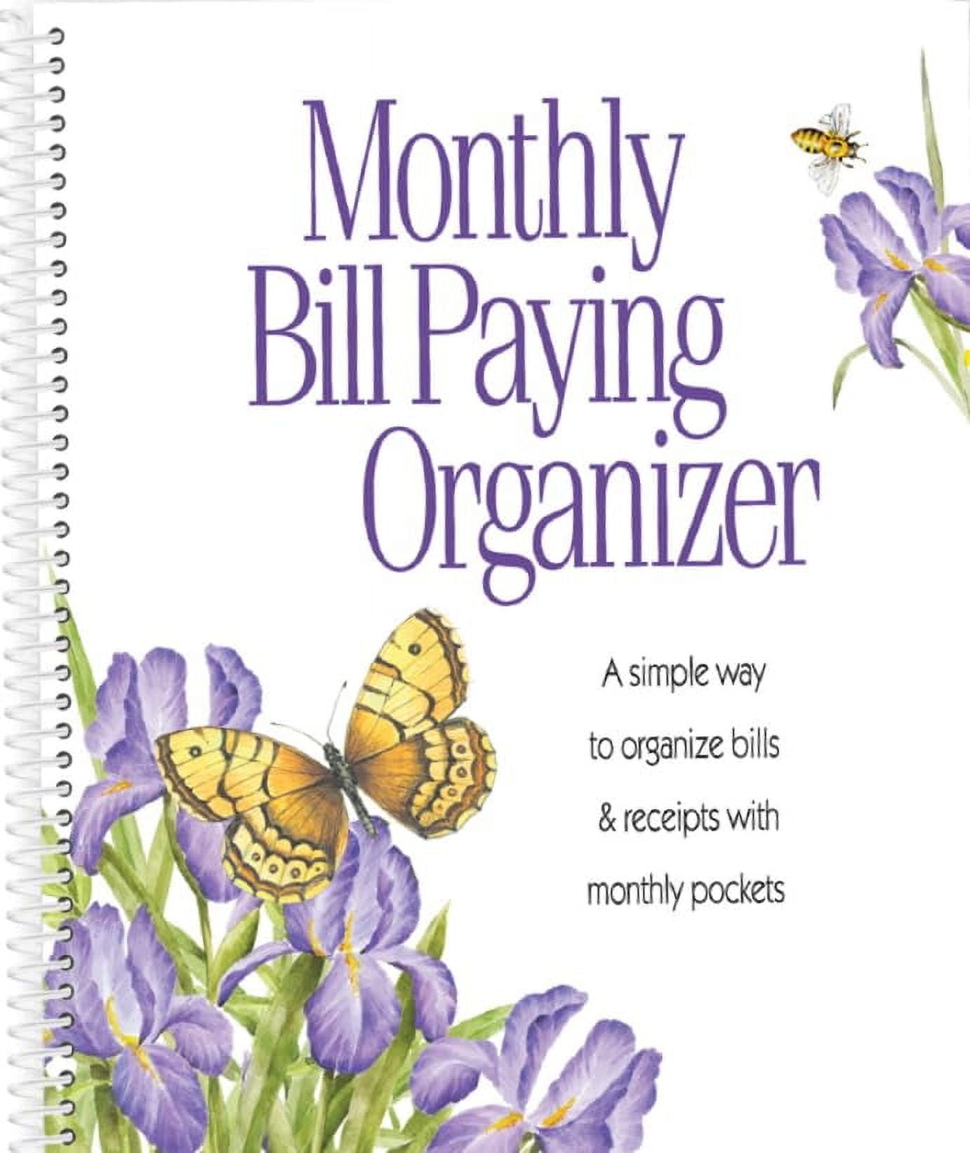 Monthly Bill Paying Organizer - A Simple Way to Organize Bills and ...