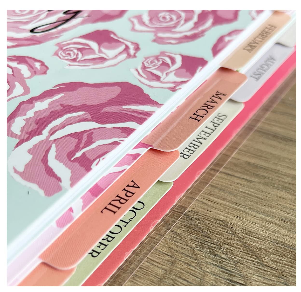 Monthly Binder Dividers set for Classic Size Happy Planners, 9-Disc ...