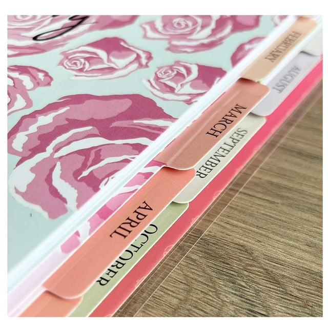Monthly Binder Dividers set for Classic Size Happy Planners, 9-Disc ...