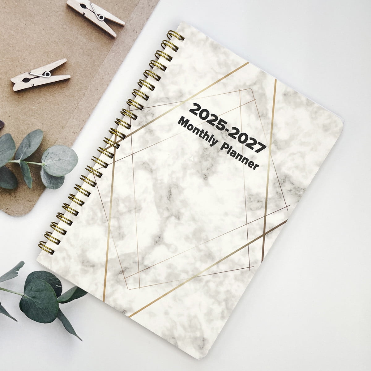 Monthly Plan Notebook for 3-Year,2025-2027 Office and Family Planner ...