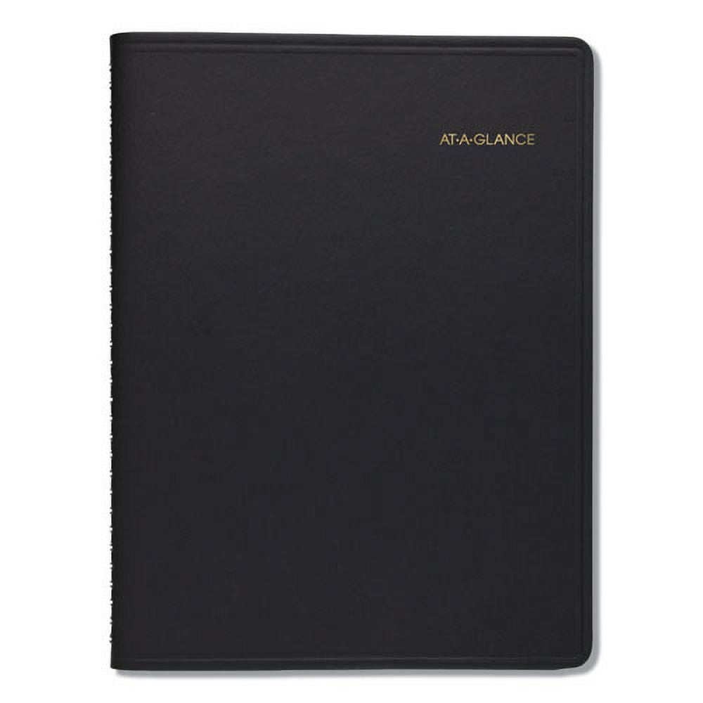 Monthly Planner, 11 x 9, Black Cover, 15-Month (Jan to Mar): 2024 to ...