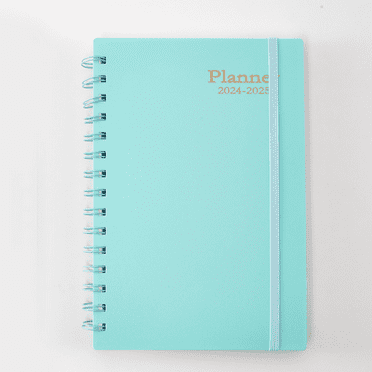 Planner Pad Spiral Bound 3-Tier Funnel Down 12 Month Organizer, July ...