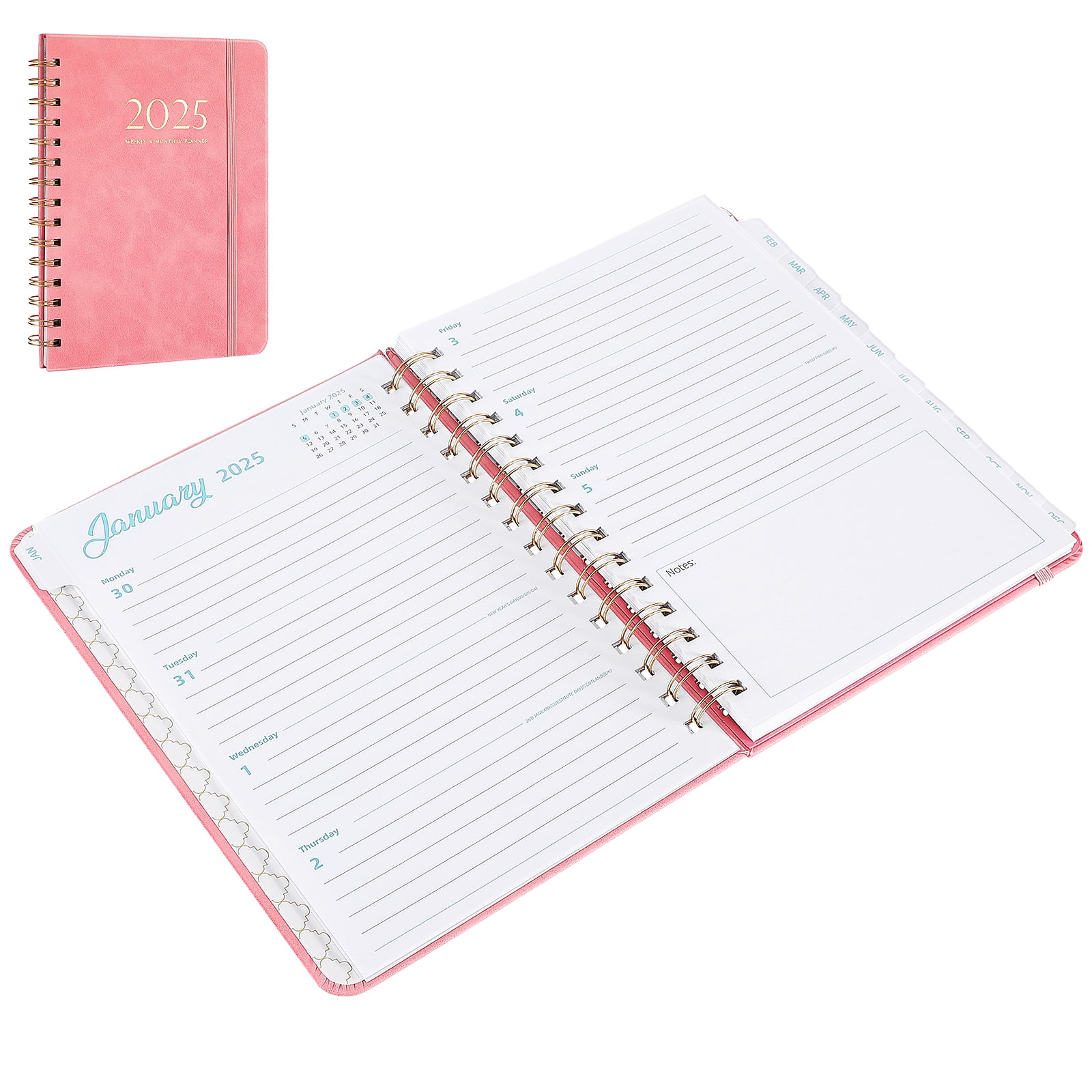 Monthly Planner 2025 Academic Planner Schedule Planner Calendar Planner ...