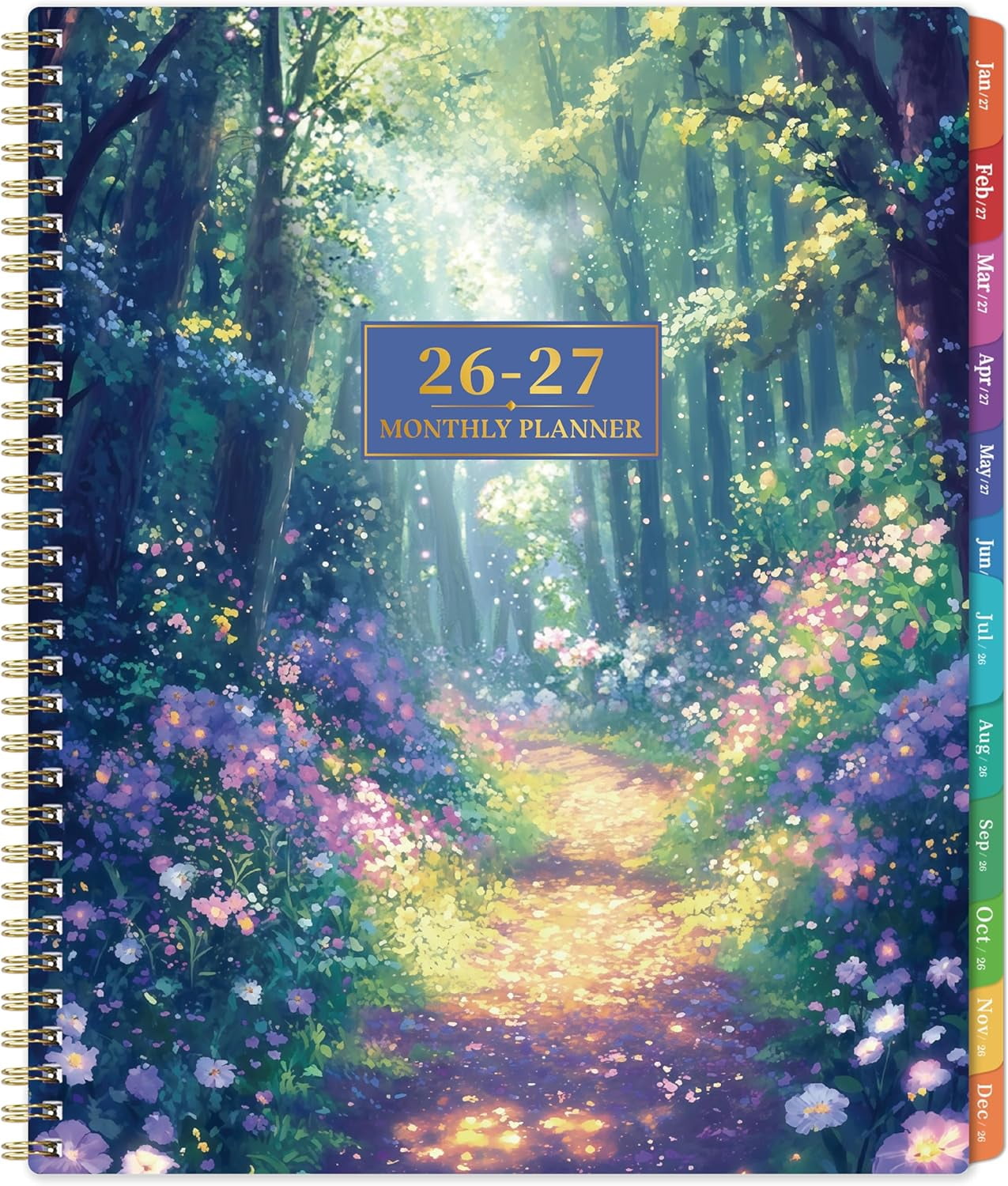 Monthly Planner 2026-2027, 18-Month Planner From July 2026 to December ...