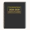 Monthly Planner 2026-2027-2028 Across 3 Years Notepad - Walmart.com