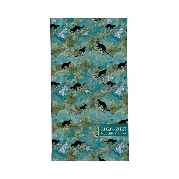 Monthly Planner 2026-2027 Pocket Calendar, Mini Date Planner, Portable ...