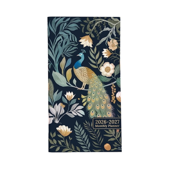 Monthly Planner 2026-2027 Pocket Calendar - Mini Date Planner, Portable ...