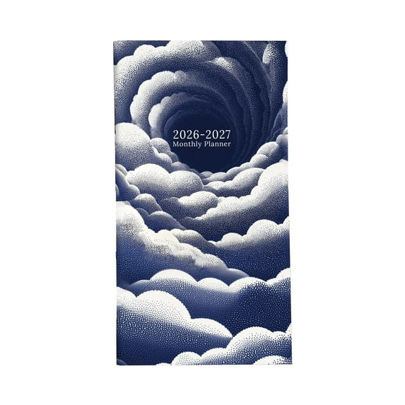 Monthly Planner 2026-2027 Pocket Calendar, Mini Date Schedule Book ...