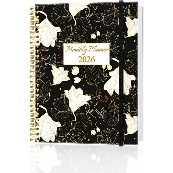 Monthly Planner 2026 - Monthly Calendar from January 2026 to December ...