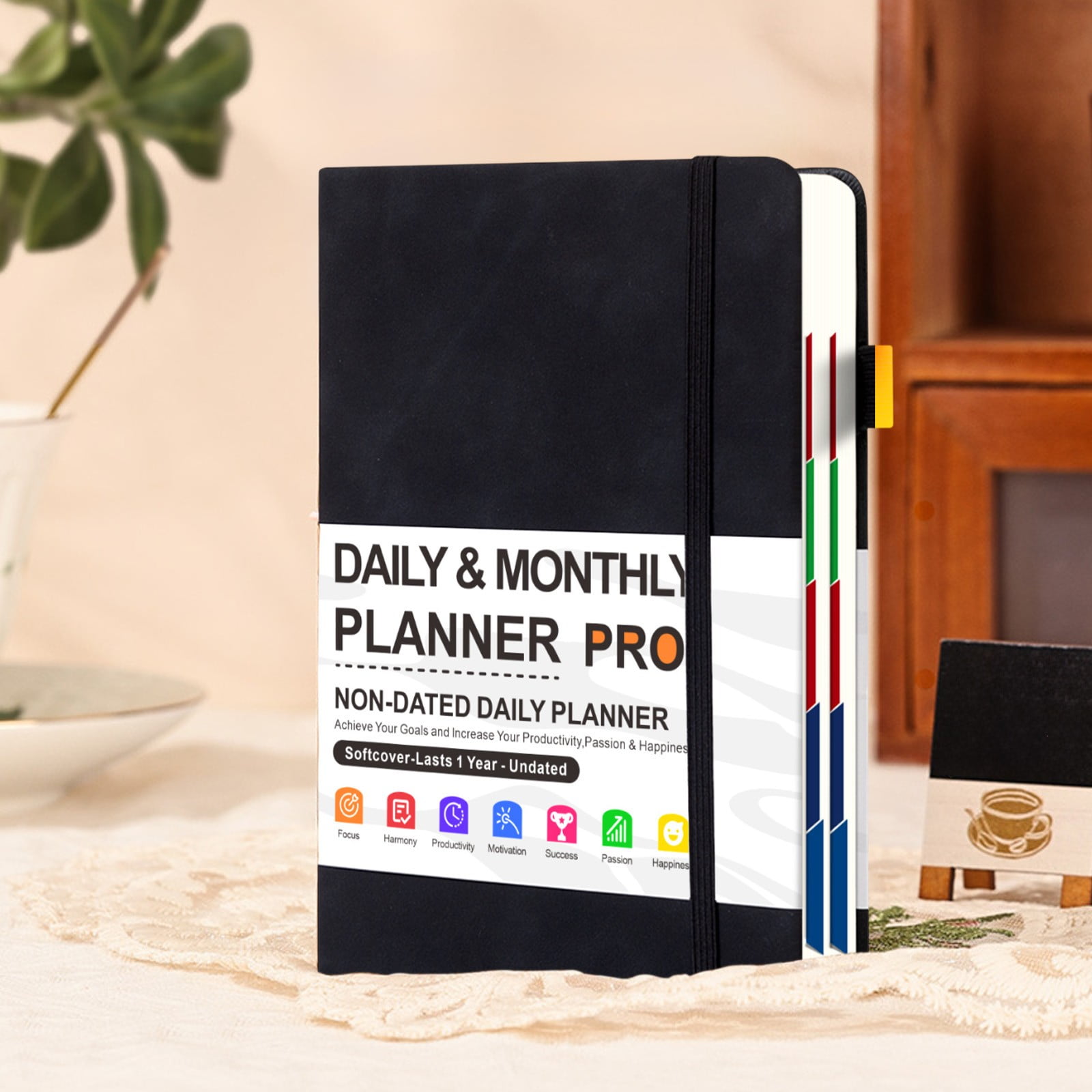 Monthly Planner Calendar Book, Cash Budget Notebook, A5 Size, Tape ...