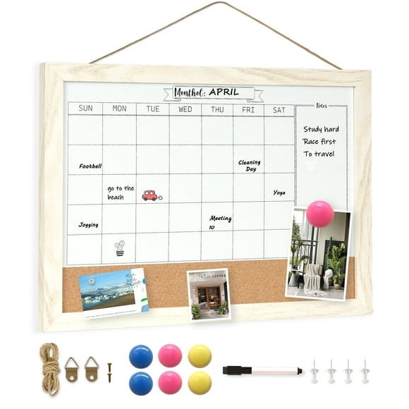 Whiteboard Corkboard Combo