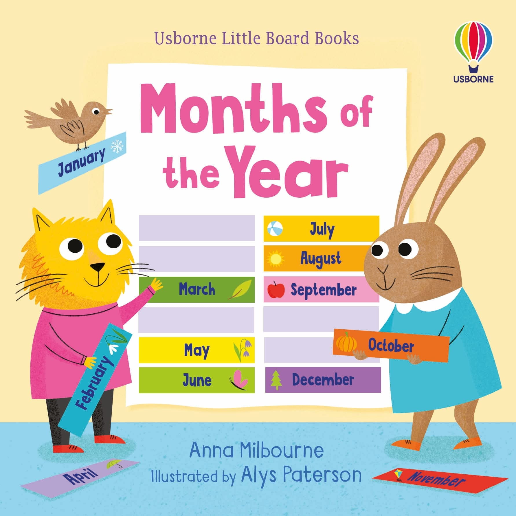Months Of The Year [Hardcover] Milbourne, Anna and Paterson, Alys ...