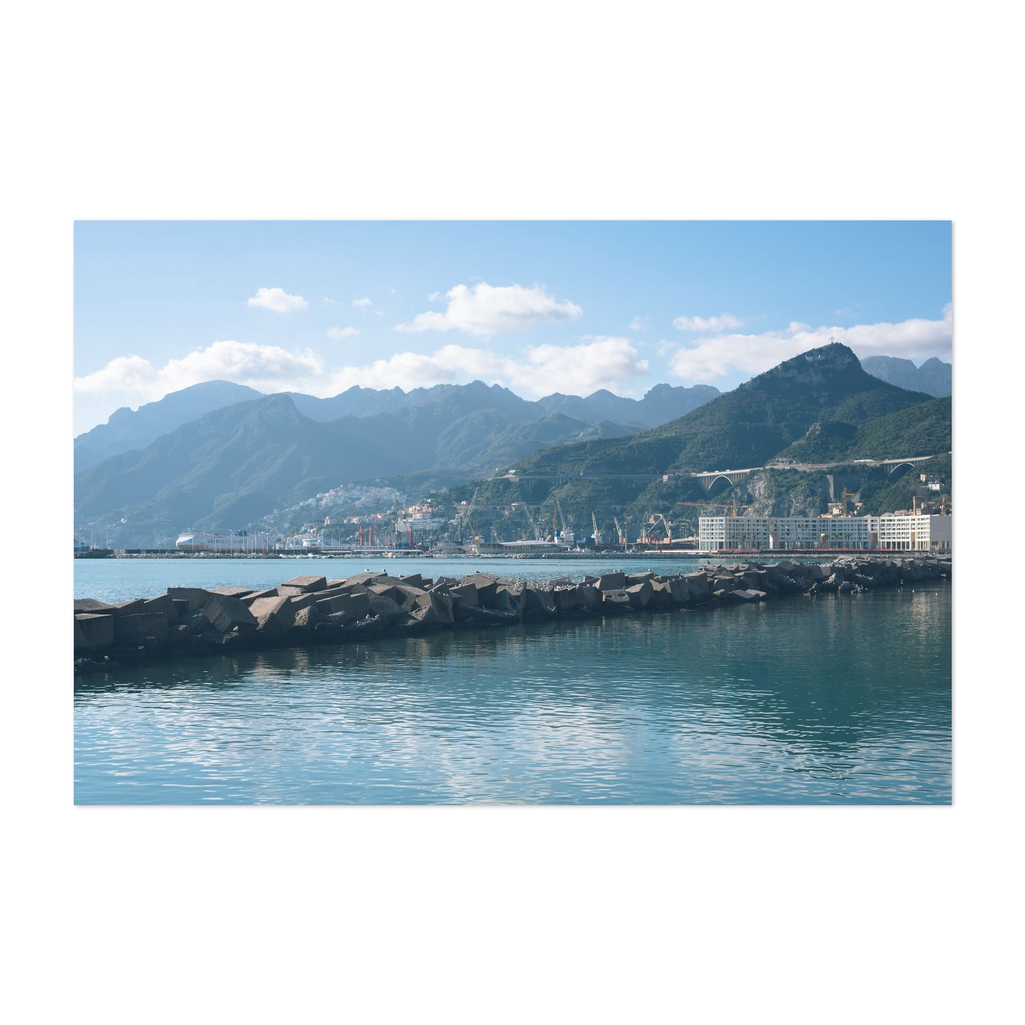 Monti Lattari - Salerno Campania Italy Photography Unframed Wall Art ...
