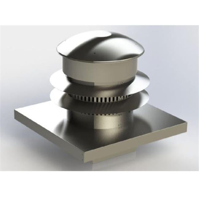 Montigo PVVEX510-300 5-10 Flue Roof Mount External Power Vent with Add ...