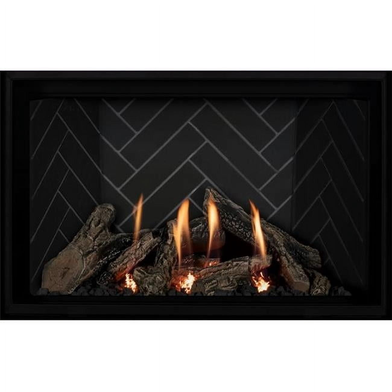Montigo DRSQ34NI-2 34 in. DelRay Direct Vent Full Load Square Gas ...