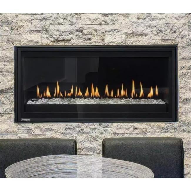 Montigo PL52DFNI 52 in. Direct Vent Linear Fireplace Top & Rear Venting ...