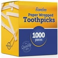 Montopack Individually Paper Wrapped Toothpicks | Eco-Friendly Bulk ...