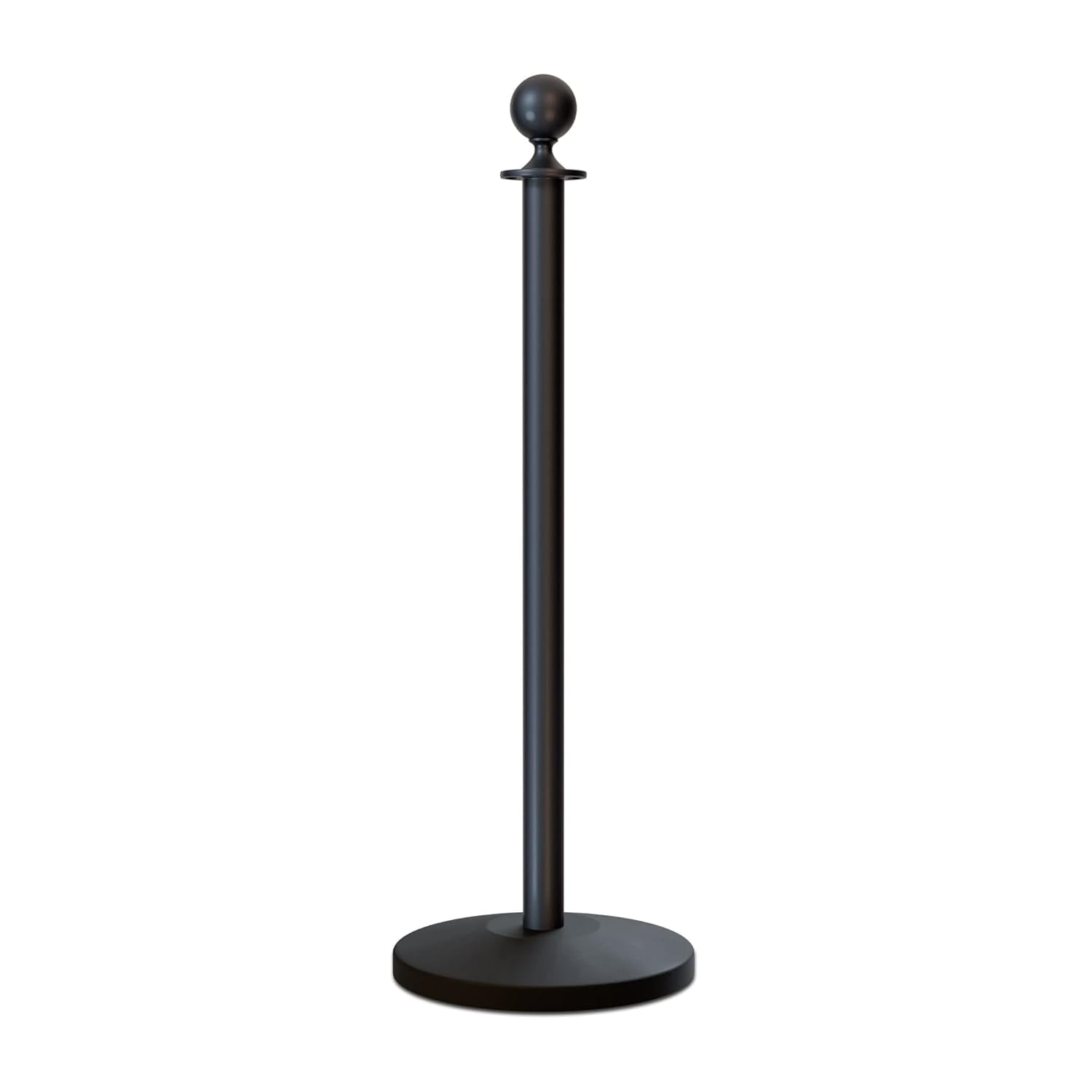 Montour Line Cline Post and Rope Stanchion Set - Elegant Black Design ...