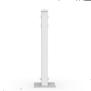 Post Shields 5282711020 Fence Post Protection, Plastic, Brown, 4" x 4 ...