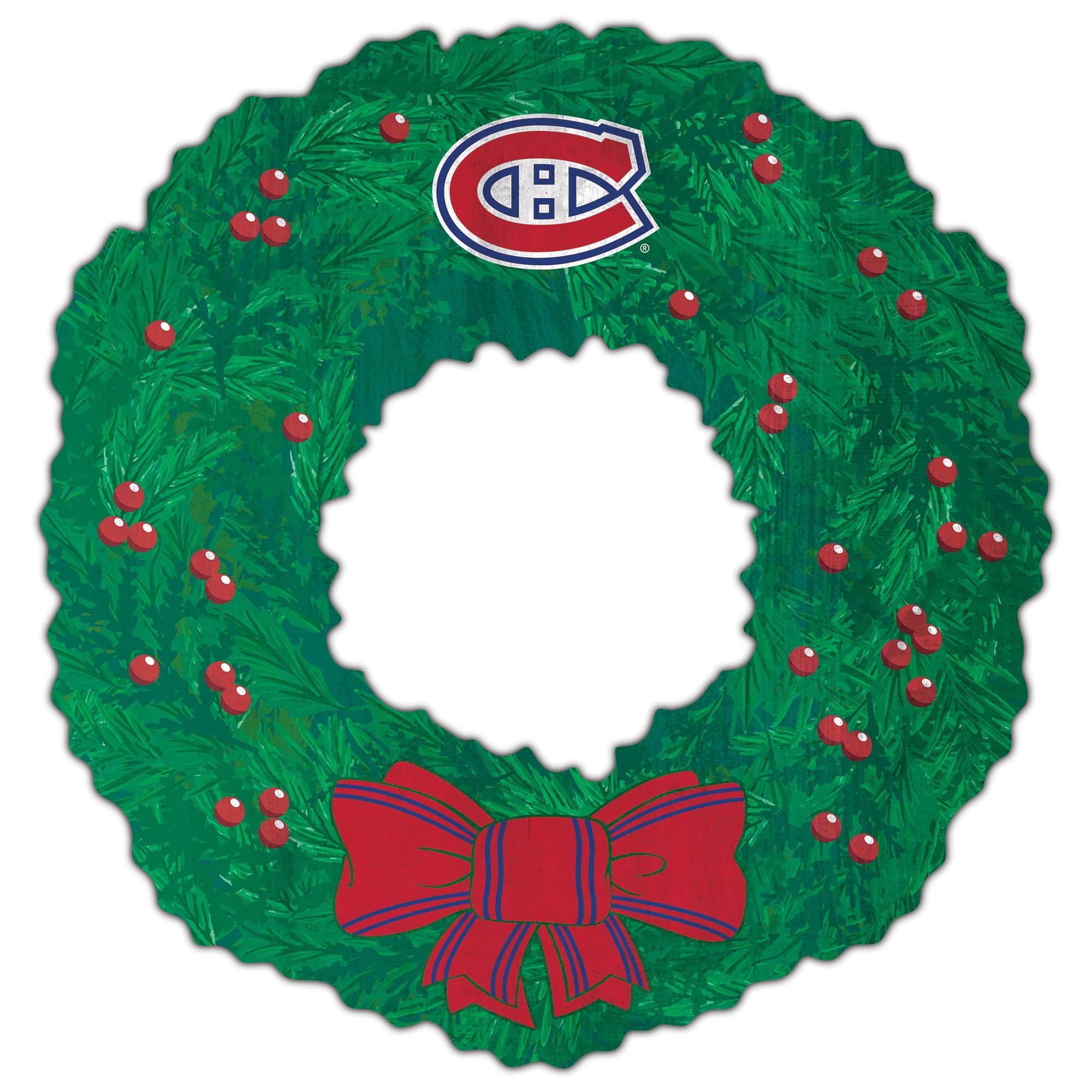 Montreal Canadiens 16'' Team Wreath Sign - Walmart.com