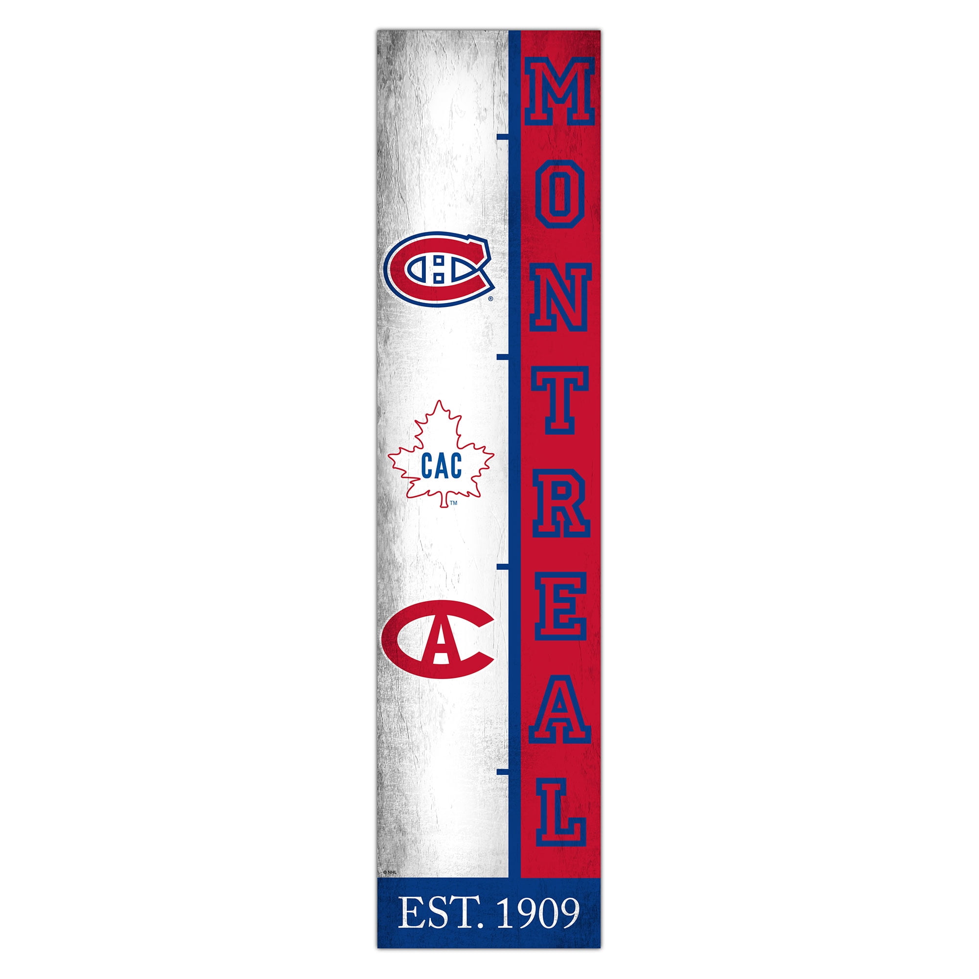 Montreal Canadiens 6" x 24" Progression Wood Sign - Walmart.com