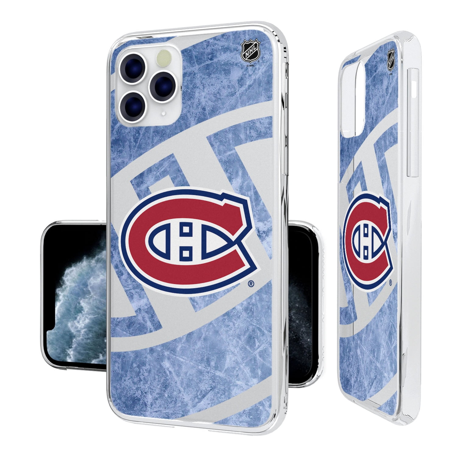 Montreal Canadiens iPhone Clear Ice Case - Walmart.com