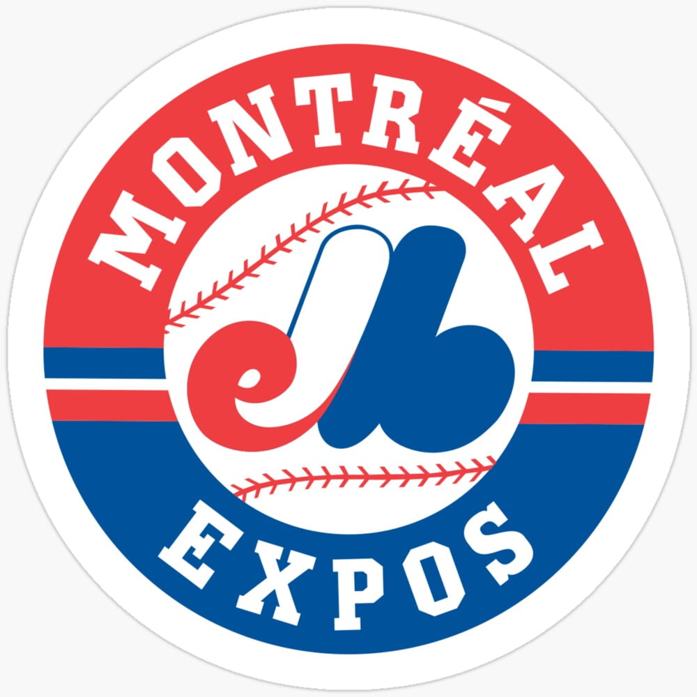 Montreal Expos Logo Sticker Phone Decal Water Bottle Stickers Car ...