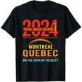 Montreal Quebec QC Total Solar Eclipse 2024 4 T-Shirt - Walmart.com
