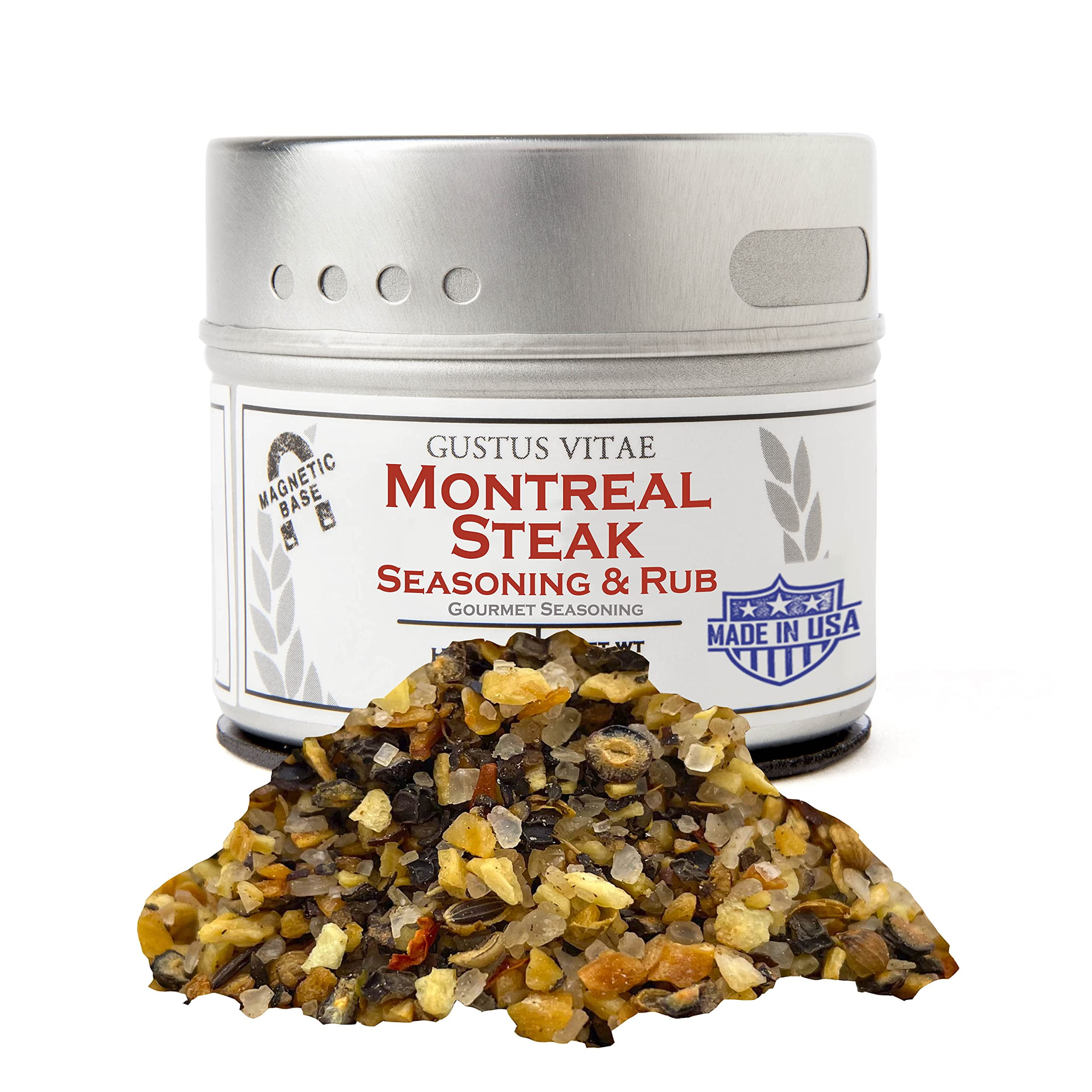 Montreal Steak Seasoning - MSF2 Authentic Artisanal Gourmet Spice Blend ...