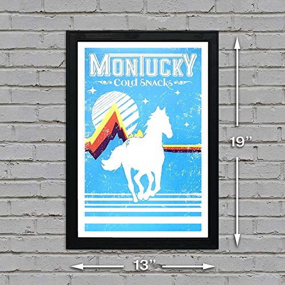 Montucky Cold Snacks Craft Beer Poster - Craft Beer Gifts (Add Black ...