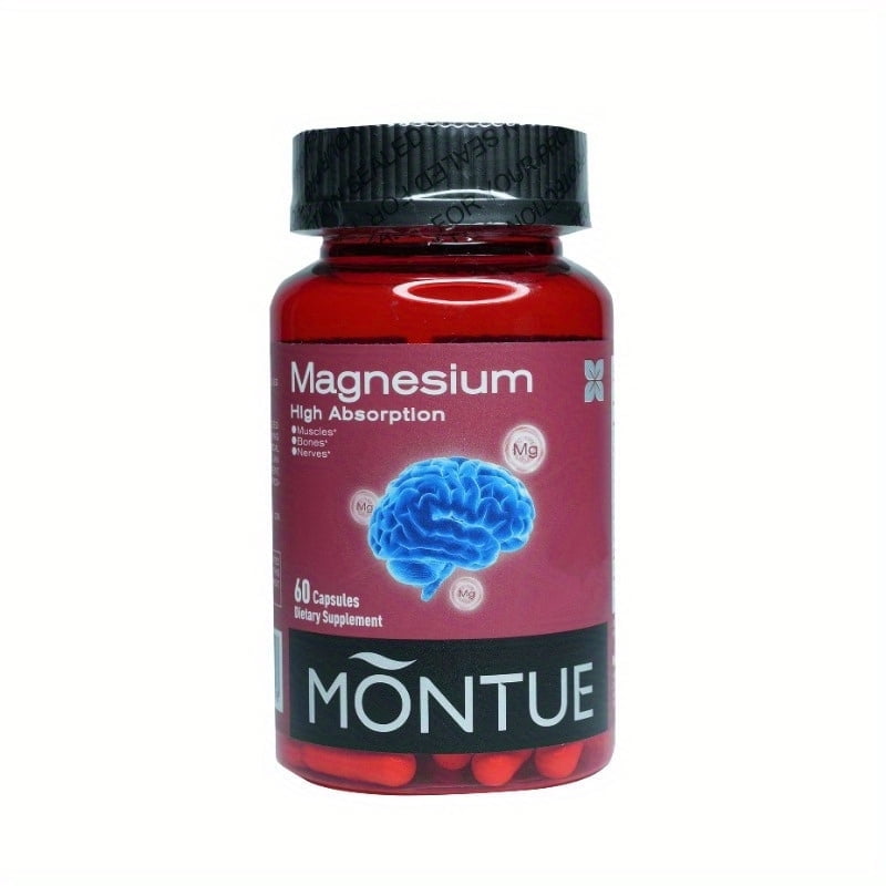 Montue Magnesium Complex | Metabolism, Mineral | High Absorption | 60 ...