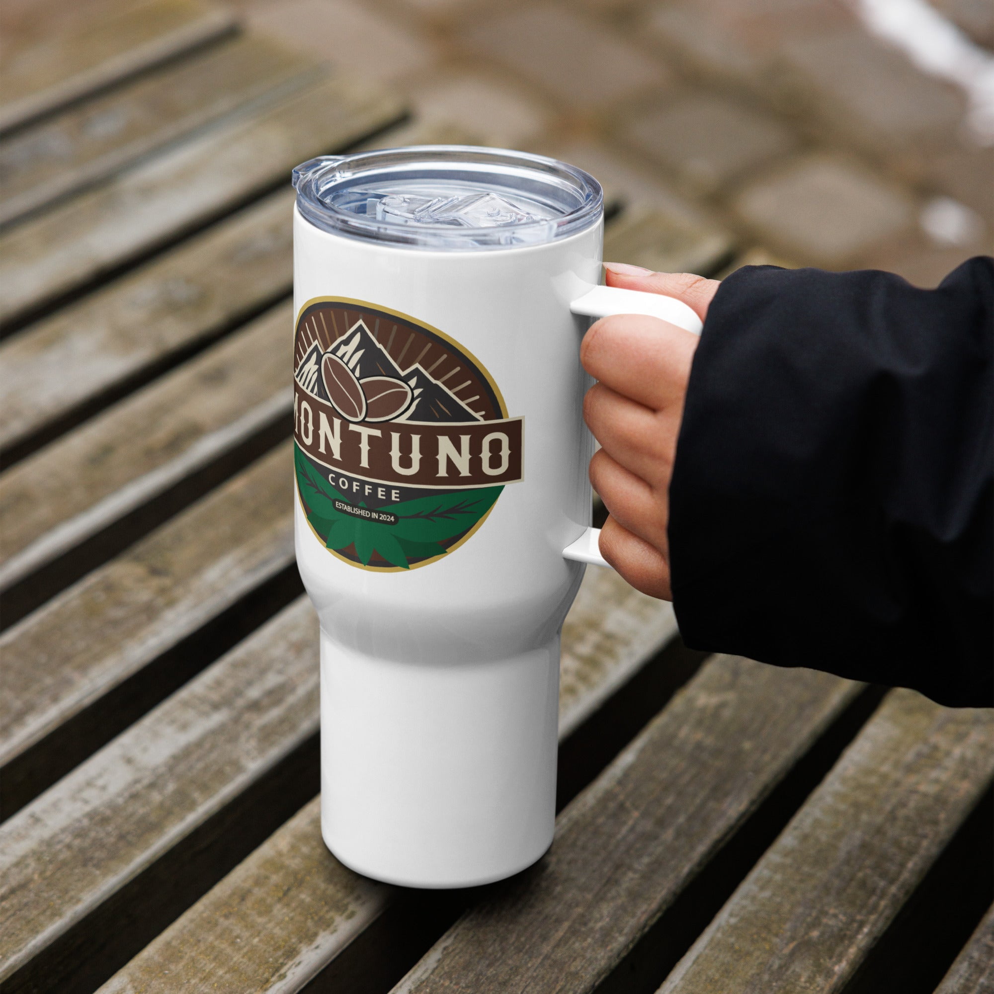 Montuno Travel mug with a handle - Walmart.com